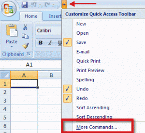 Adding Commands to Excel Quick Access Toolbar (Excel for PC) - Krista ...